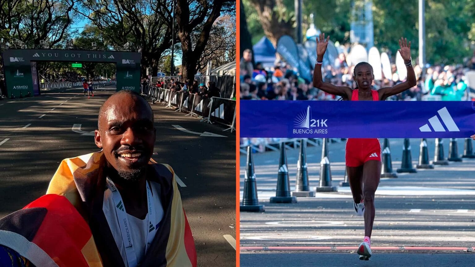 Resultados oficiales de los 21K Buenos Aires 2025: Jacob Kiplimo y ...