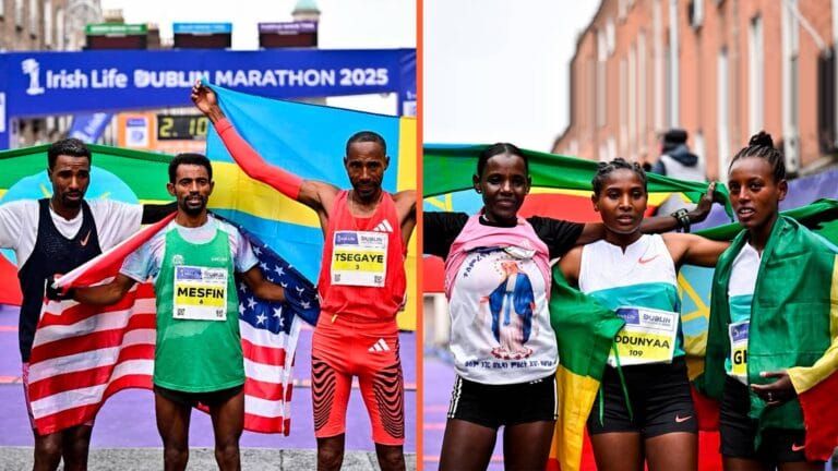 Resultados del Maratón de Dublín 2025: dominio etíope y triunfo de ...