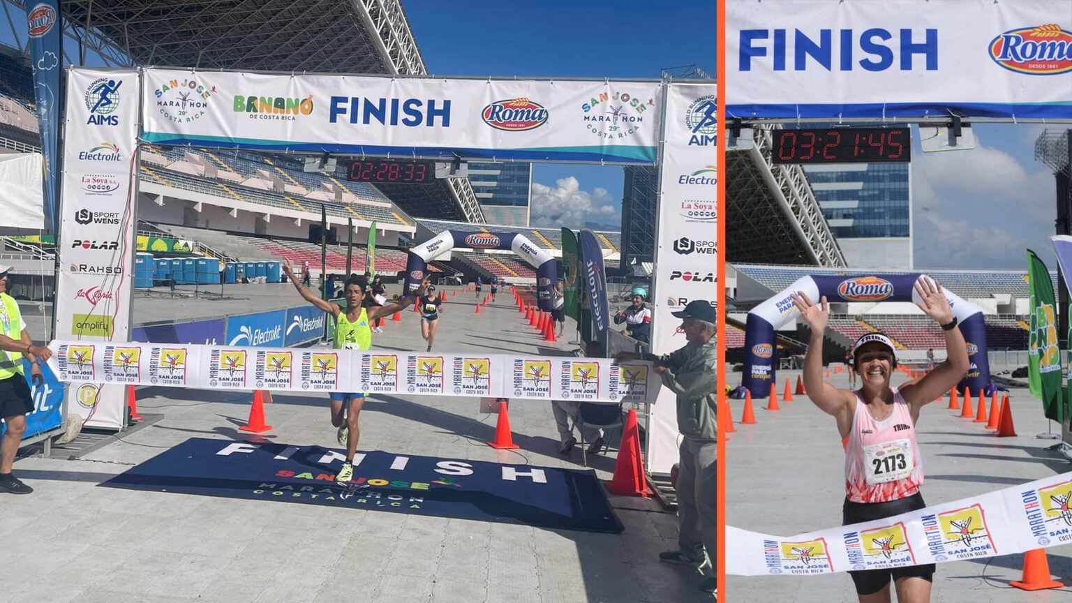 Resultados del Maratón Internacional de San José 2025: Angelo Olivo y ...